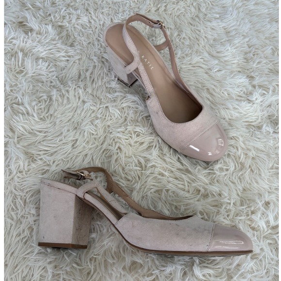 Kelly & Katie | Shoes | Kelly Katie Block Heel Slingback Pumps Round ...
